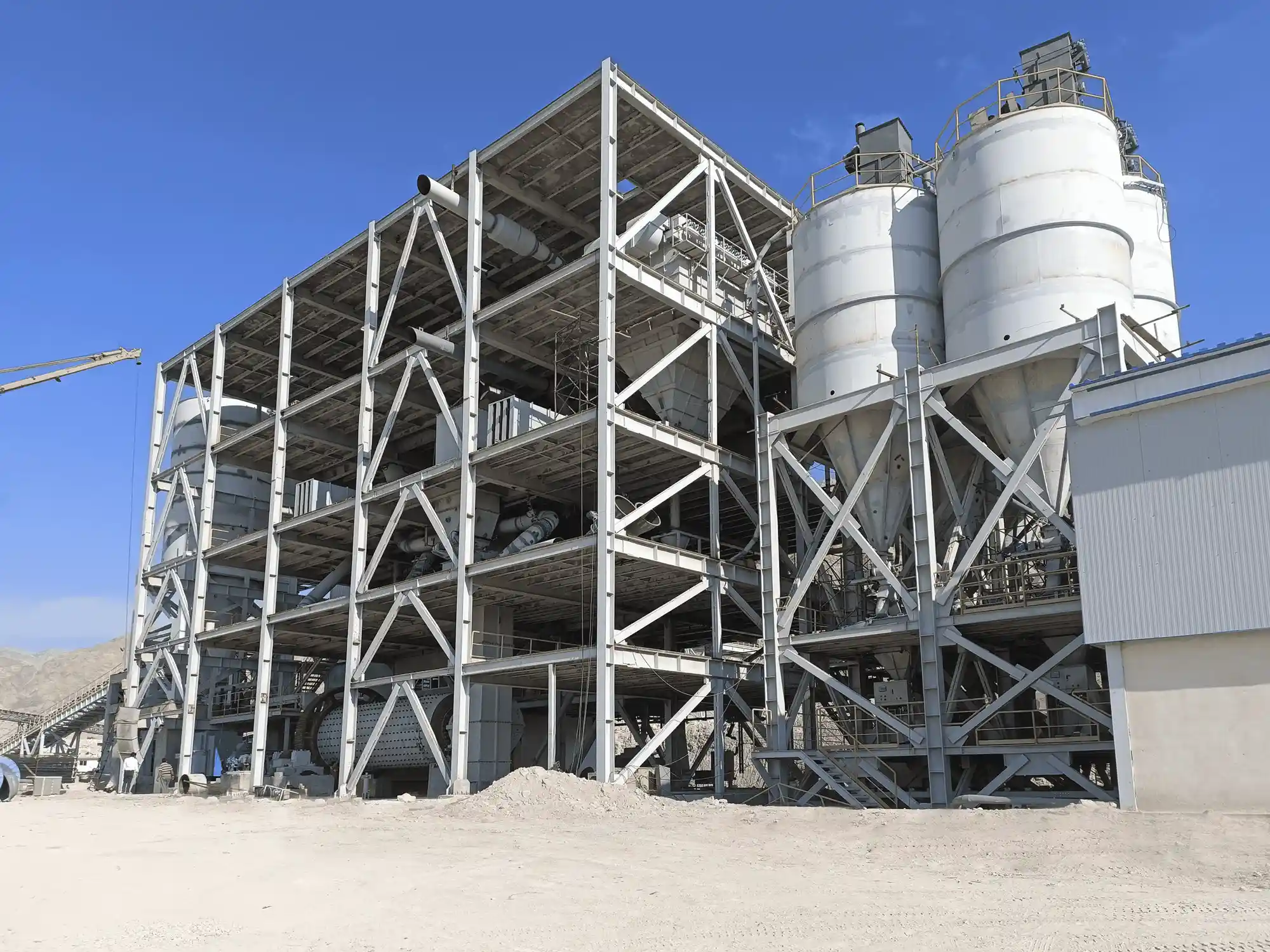 Production Line for Grinding Coal Ash in a Power Company of Taiyuan